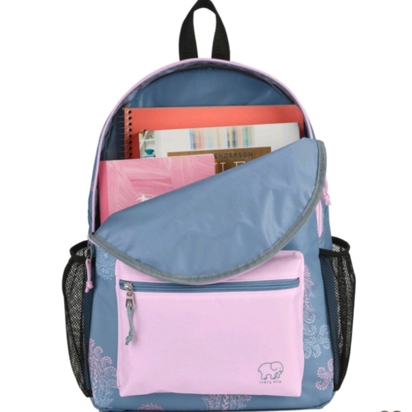 ivory ella | Bags | Ivory Ella 7 Lovely Blue Paisley Backpack | Poshmark